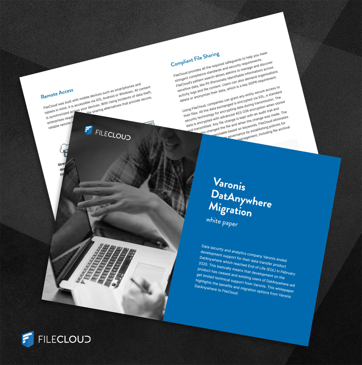 Varonis DatAnywhere Migration to FileCloud