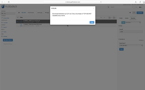 Smart Classification – Intelligent classification to organize and secure enterprise content